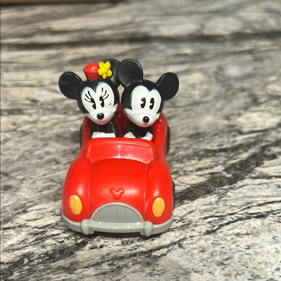 Disney | Toys | Disney Mickey And Minnie Mouse Red Toy Car | Poshmark